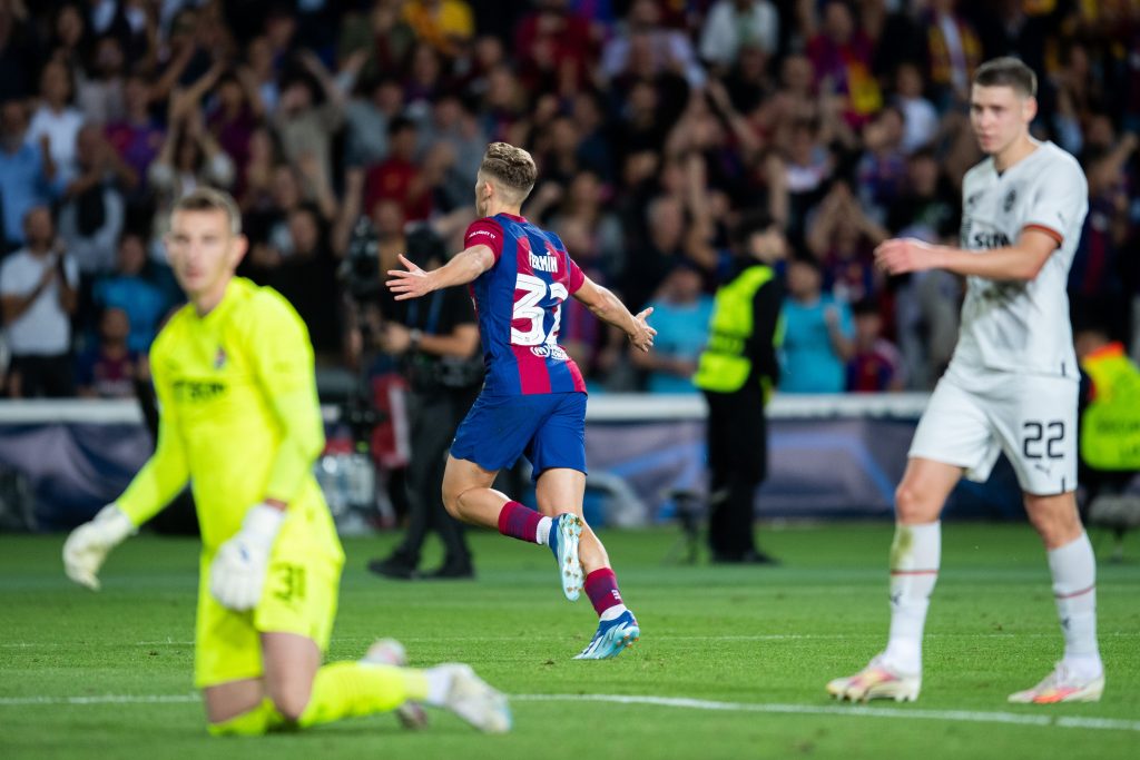 El Barça se impone al Shakhtar en la noche de Fermín López (2 - 1 ...
